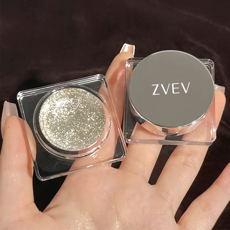 ZVEV 閃亮偏光單色眼影,細閃防水妝容 | 蝦皮購物