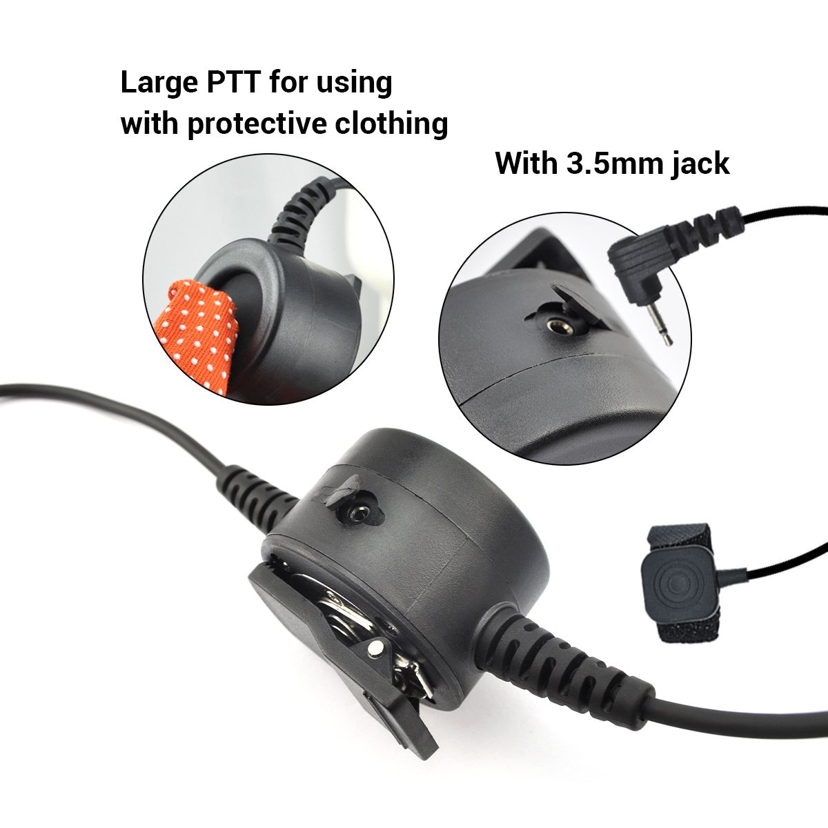 Promaxpower圓形耳機重型耳機海能達pd408/pd488/pd508/pd568/tc500系列/tc600系 | 蝦皮購物