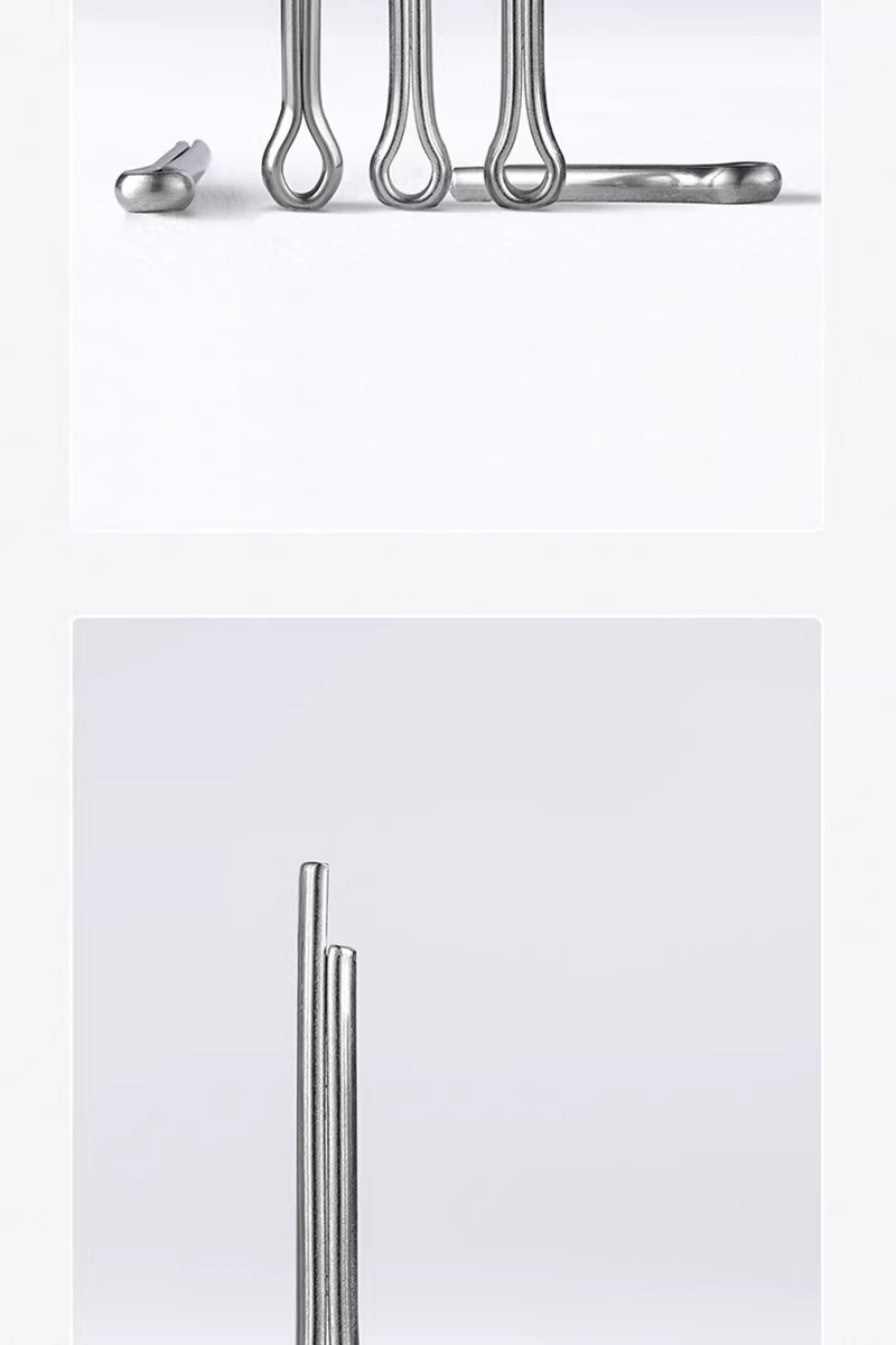 （M1-M3）304不鏽鋼開口銷插銷GB91卡銷髮夾銷U形銷鋼銷子M1.2M1.5M2M2.5M3 | 蝦皮購物