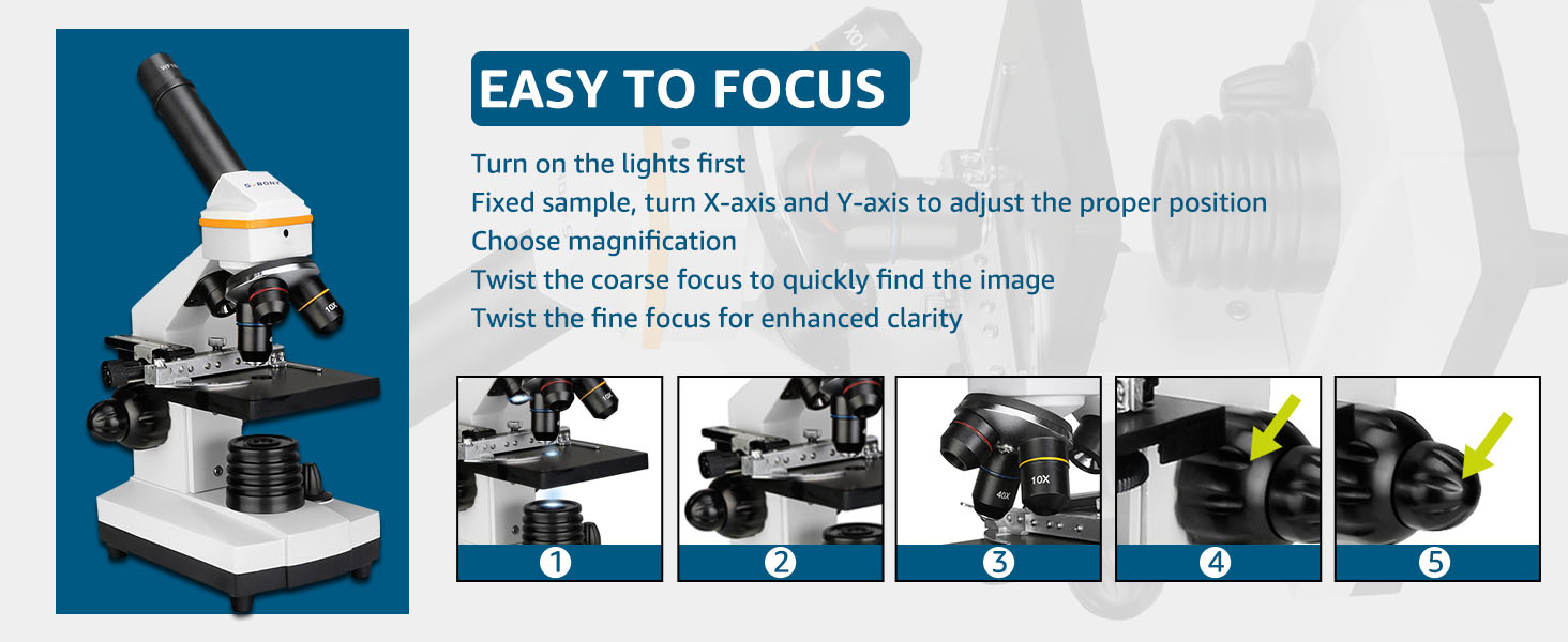 Svbony SV601 顯微鏡單目複合物 80X-1600X 雙倍功率 6 色濾光片,帶 SV189 相機 | 蝦皮購物