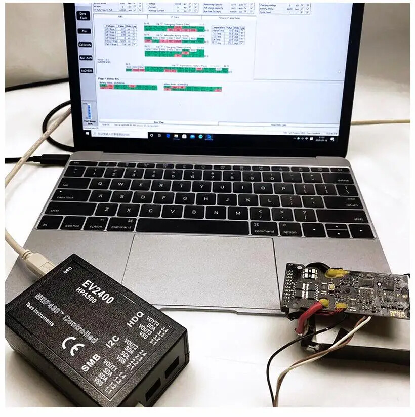 Ev2400 TI HPA500 Bqstudio Debugger 無人機電池維護工具檢測電池電量計電路 SMBus | 蝦皮購物