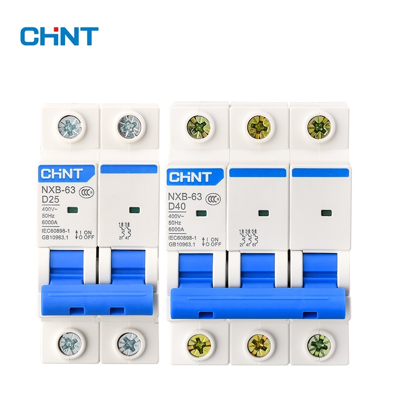 Chnt CHINT NXB-63 C/D Type 1P 2P 3P 4P 迷你斷路器 MCB 家用空氣開關 DZ47 | 蝦皮購物
