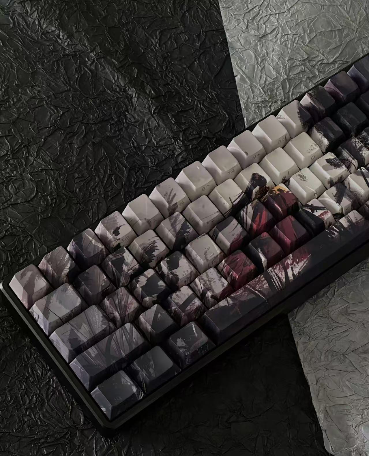 The River All Red 櫻桃型材雙拍 5 面 Dye-Sub PBT 鍵帽 | 蝦皮購物