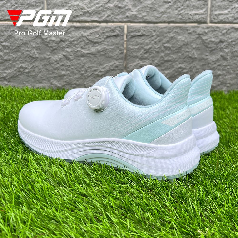 PGM高爾夫球鞋夏季女鞋防水旋鈕女款運動鞋子防滑緩震輕量無釘鞋 XZ363 | 蝦皮購物