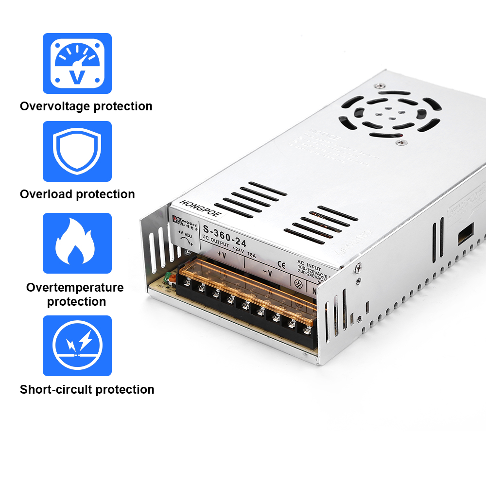 360w 400W 孔銷售 5V 12V 24V 36V 48V 電源 SMPS 5 12 24 36 48 V AC- | 蝦皮購物
