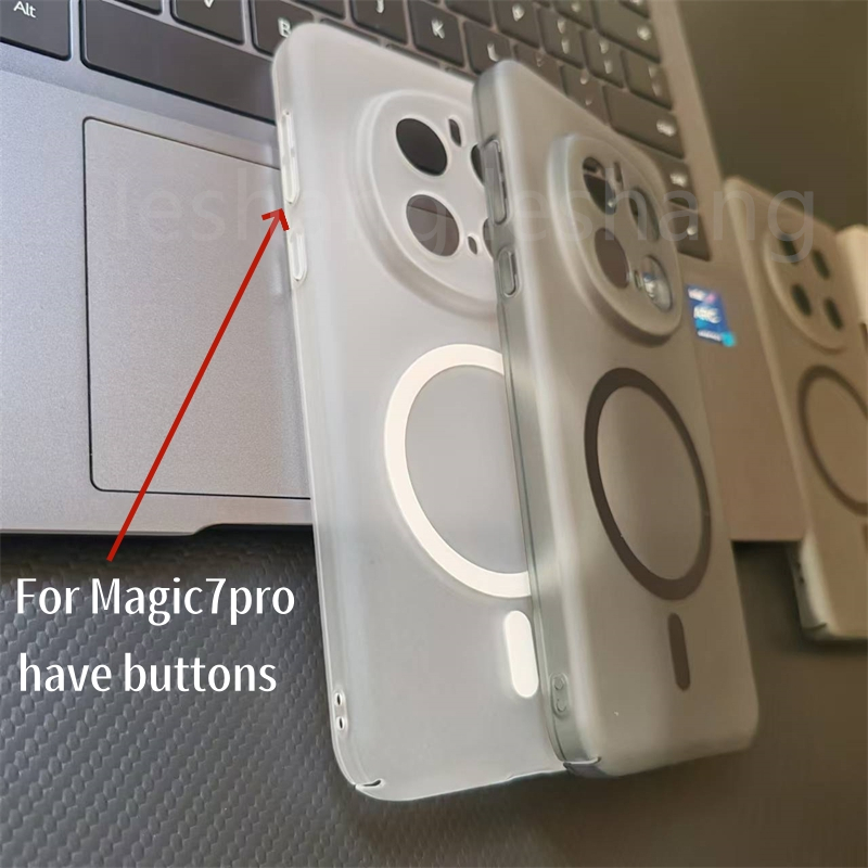 適用於華為 Mate70 Honor Magic 7 Pro X9C X9B 外殼磨砂 PC 硬質半透明防指紋後蓋的超薄 | 蝦皮購物