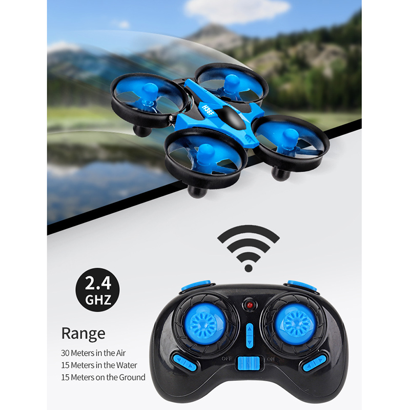 迷你無人機帶6軸無頭模式遙控直升機水陸空三合一無人機兒童禮物 | 蝦皮購物