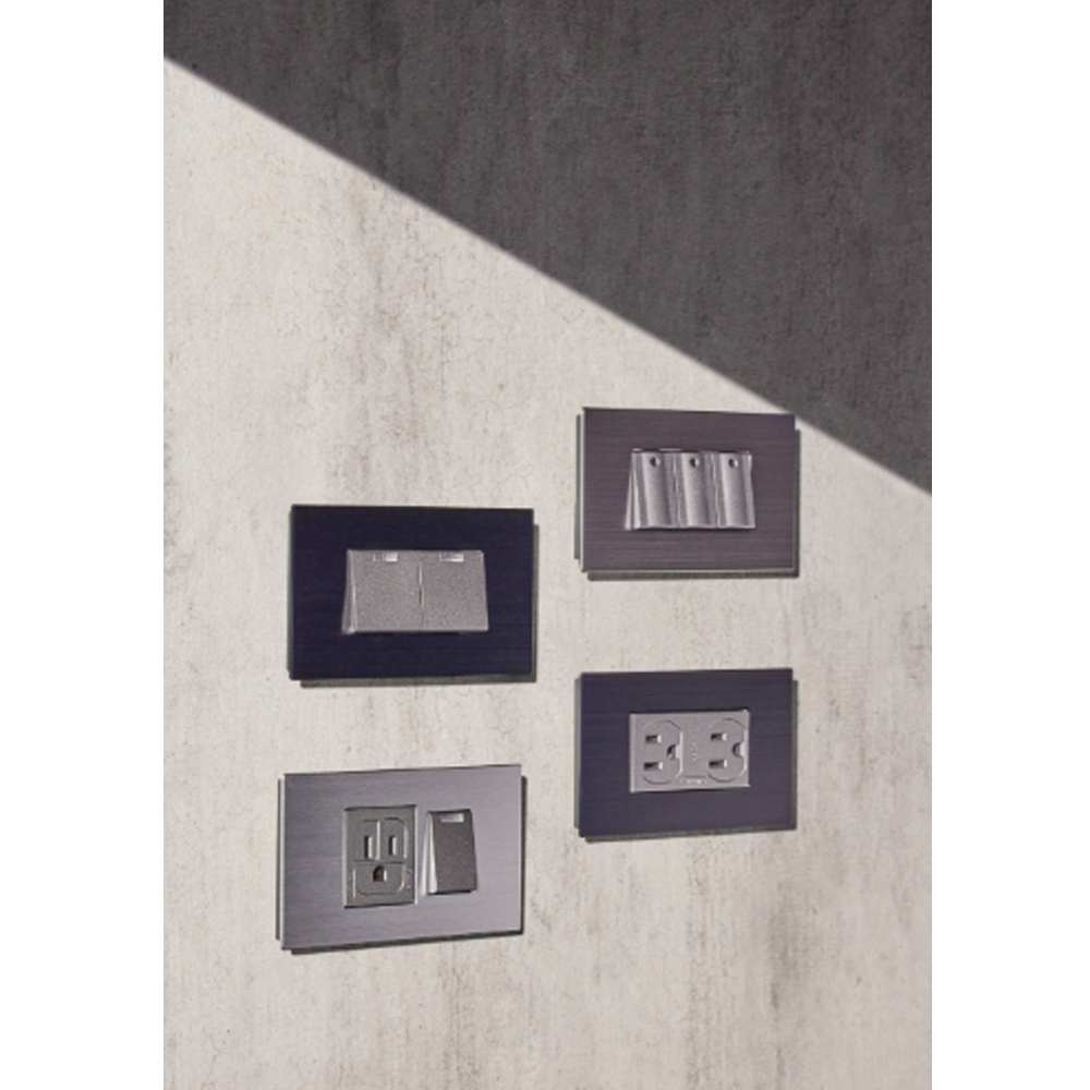 【樹榮電工SUZONE】 雙插座附接地(5.5插線式) 威瑪系列 | 蝦皮購物