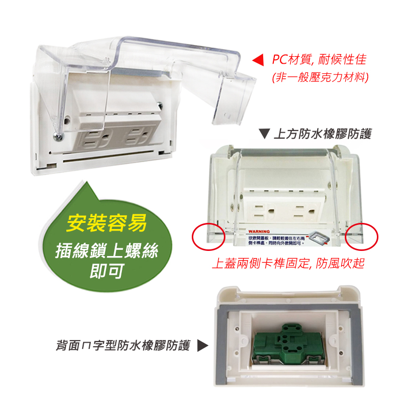 現貨【樹榮電工SUZONE】免掀式防滴插座/防水插座/防雨插座/戶外插座/國際牌插座 | 蝦皮購物