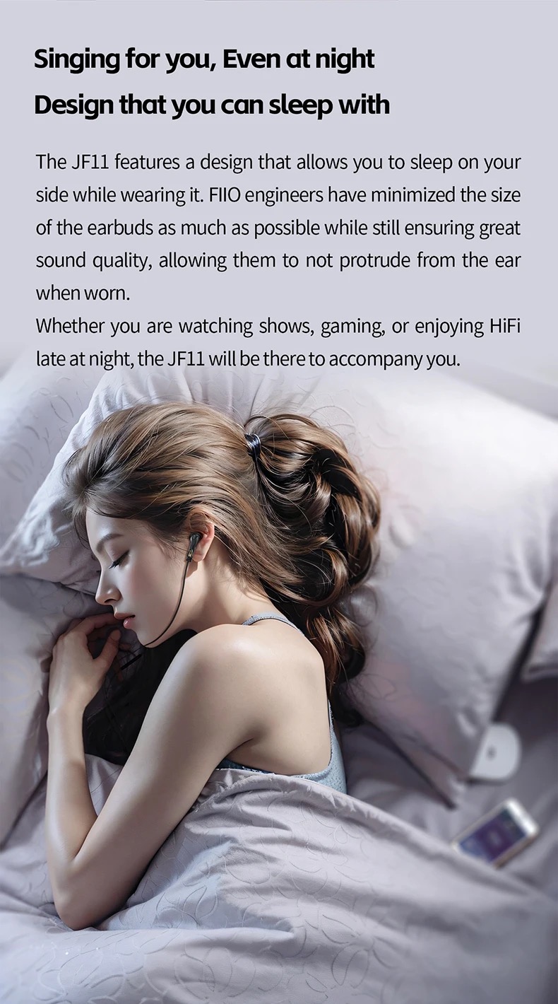 Jadeaudio/fiio JF11 U 型 HIFI 遊戲耳塞 14.2mm 動態驅動器有線耳機低音耳機 | 蝦皮購物