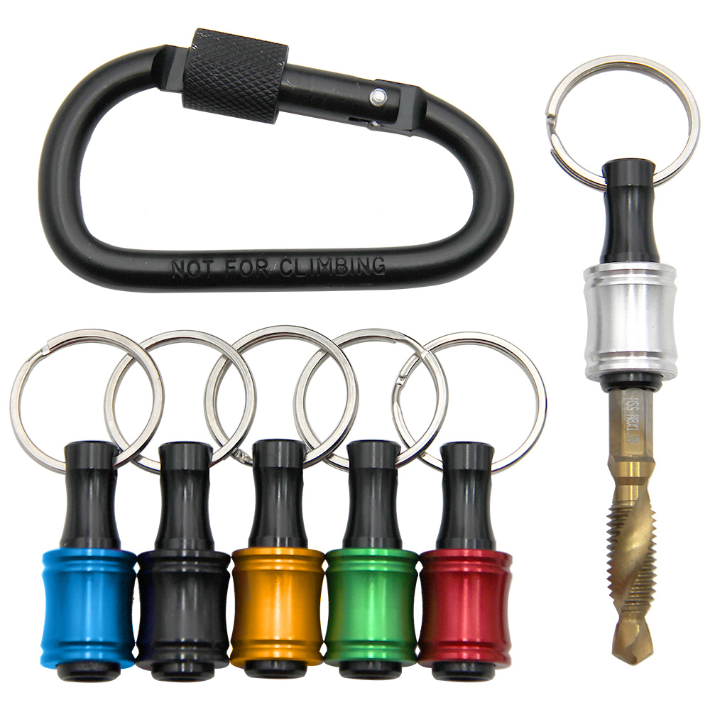 6 件套彩色鑰匙扣快速更換工具套裝 - 六角手柄轉換桿,易於使用 | 蝦皮購物