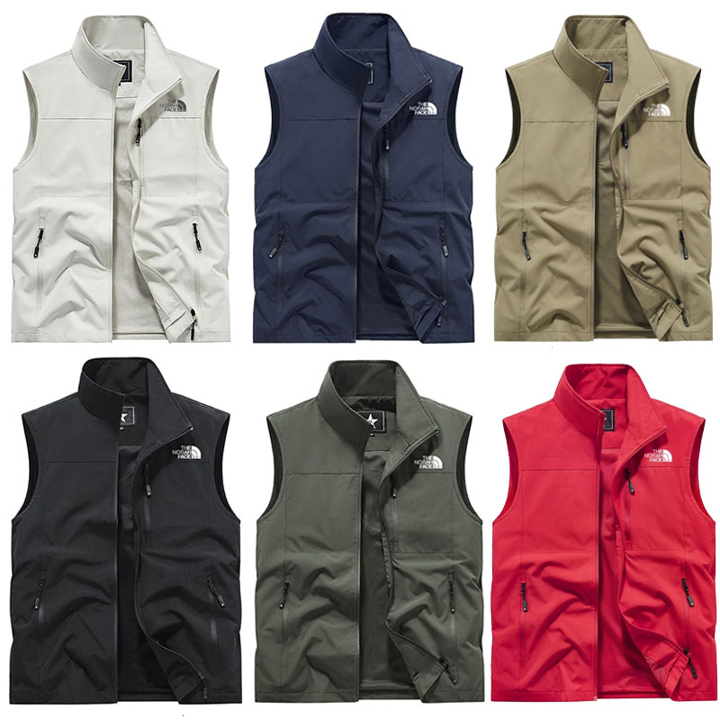 2024新款大尺碼男春夏季戶外馬甲外套休閒運動防風透氣男釣魚背心登山多口袋背心 115kg可穿 | 蝦皮購物