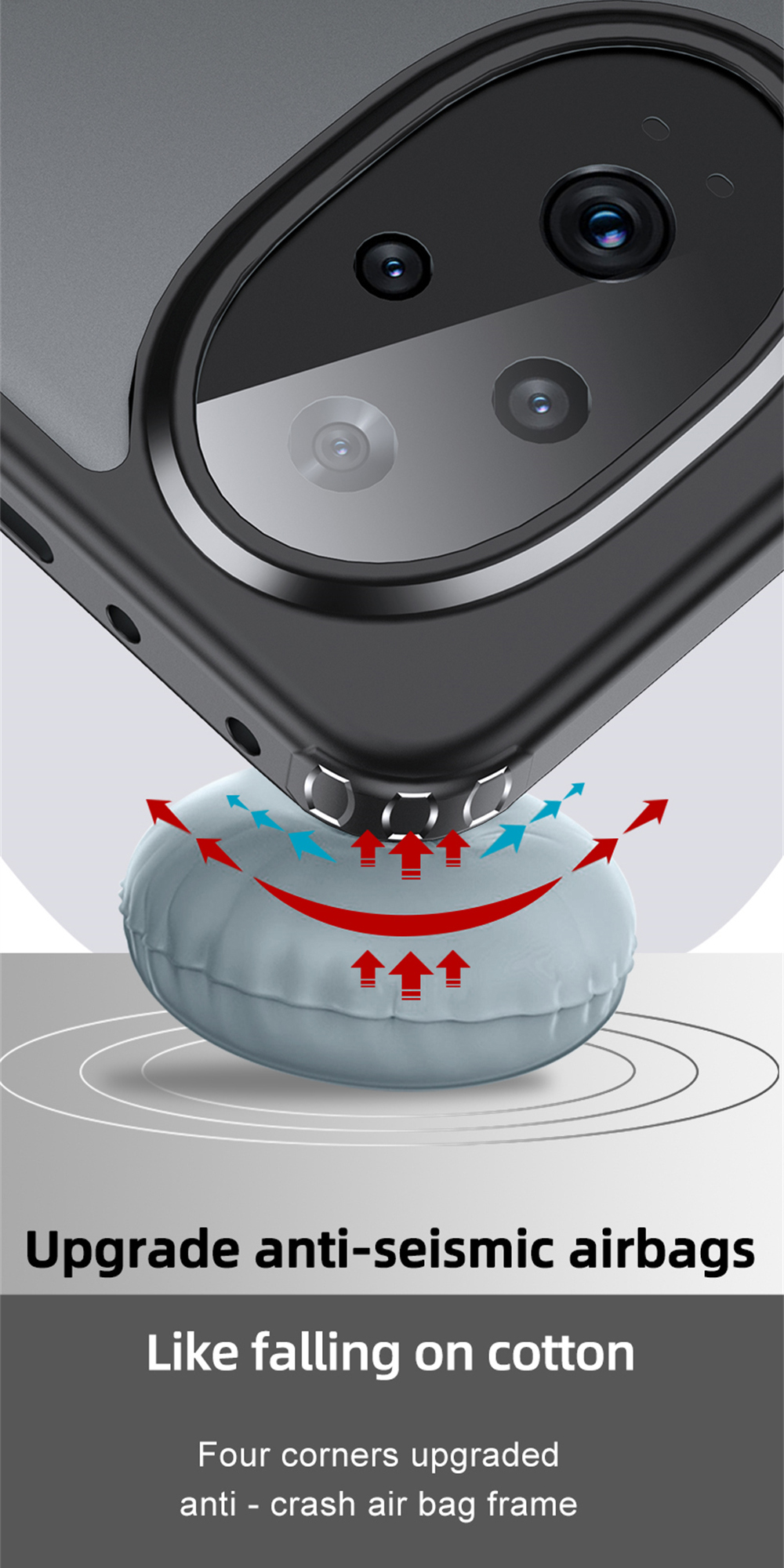 UFLAXE ICEY - 適用於 Honor 200 / Honor 200 Pro 手機殼 - 透明防黃啞光防震硬殼 | 蝦皮購物