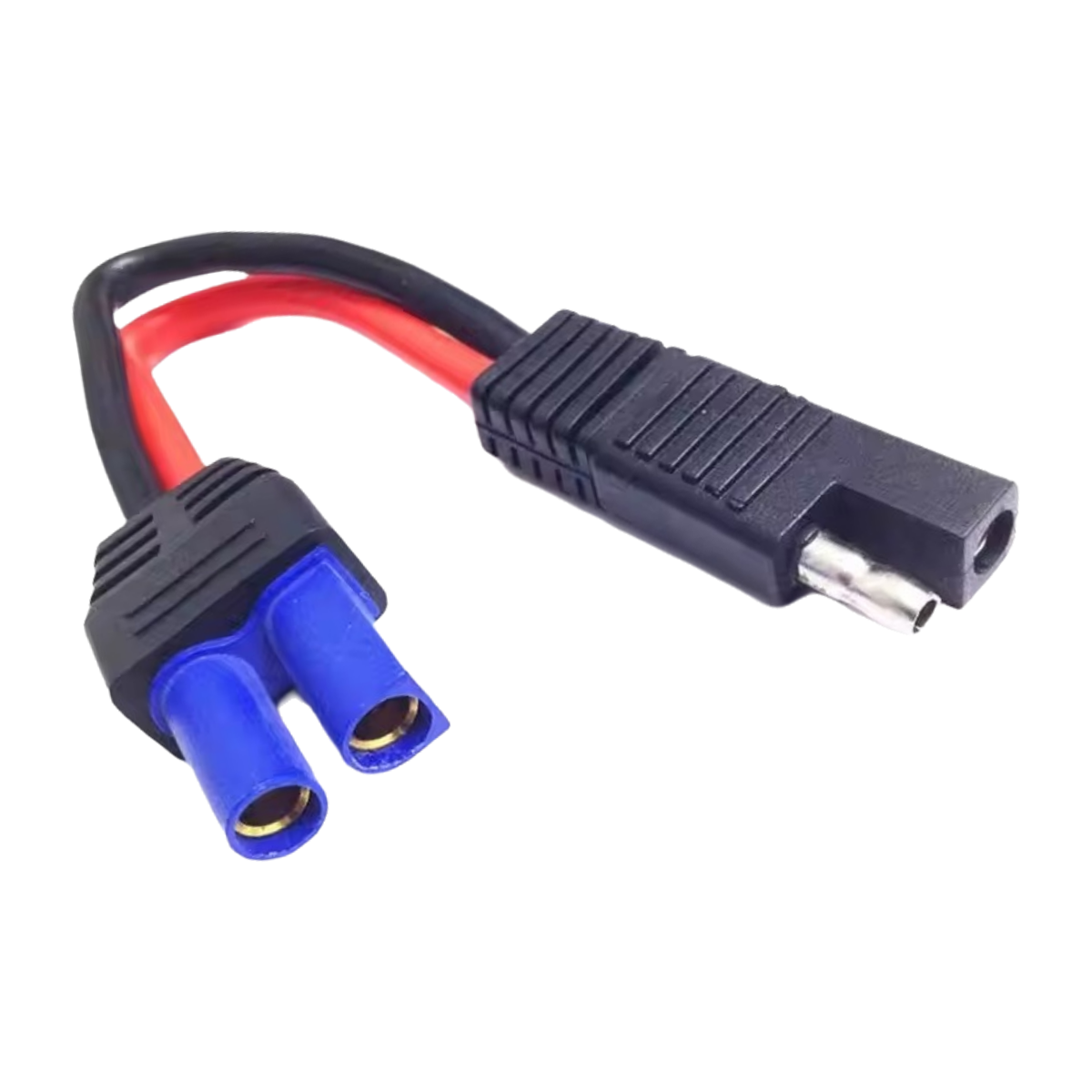 15cm 10AWG 銅矽電纜 SAE 插頭到 EC5 公/母電源線光伏太陽能電池板電池適配器連接器線 | 蝦皮購物