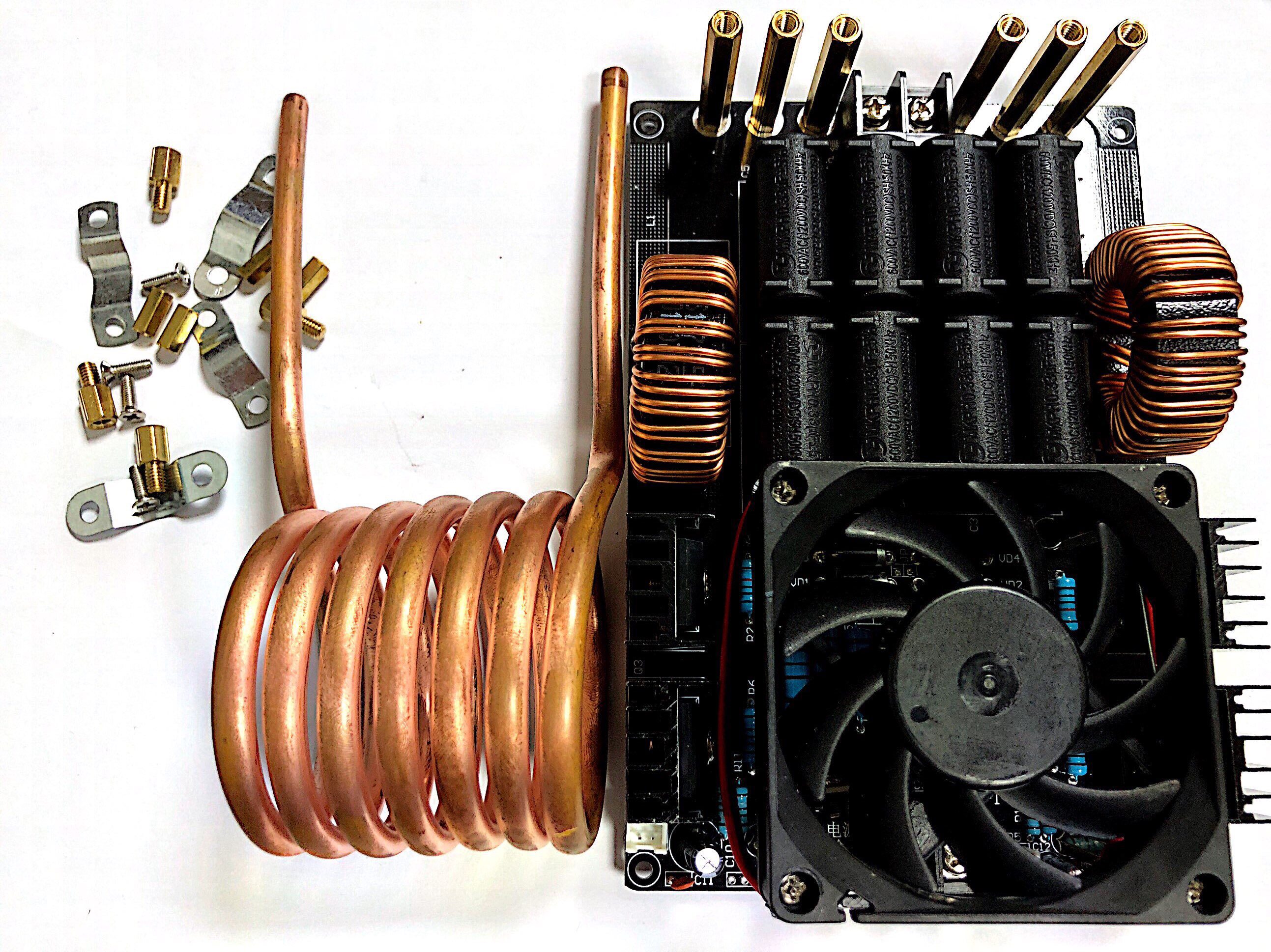 Dc 12-40V 50A 1000W 1KW ZVS感應加熱機板模塊高頻1000W高壓發電機 | 蝦皮購物