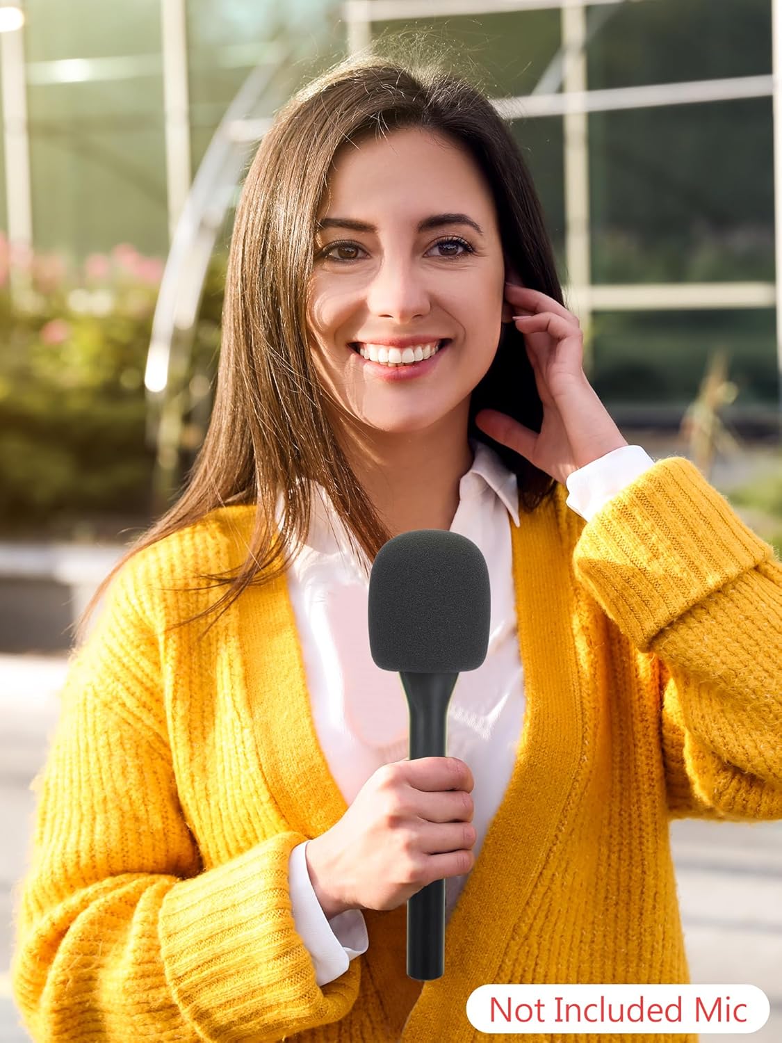 麥克風支架適合 DJI/Rode/Hollyland Lark/Movo 無線麥克風、支架手持棒、麥克風罩擋風玻璃 | 蝦皮購物