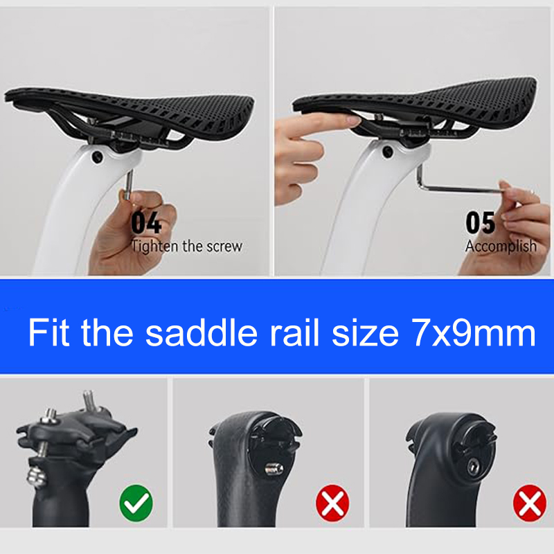 SAMASSI薩瑪仕3D打印坐墊公路山地自行車騎行碳纖維短鼻座墊游龍減震 | 蝦皮購物