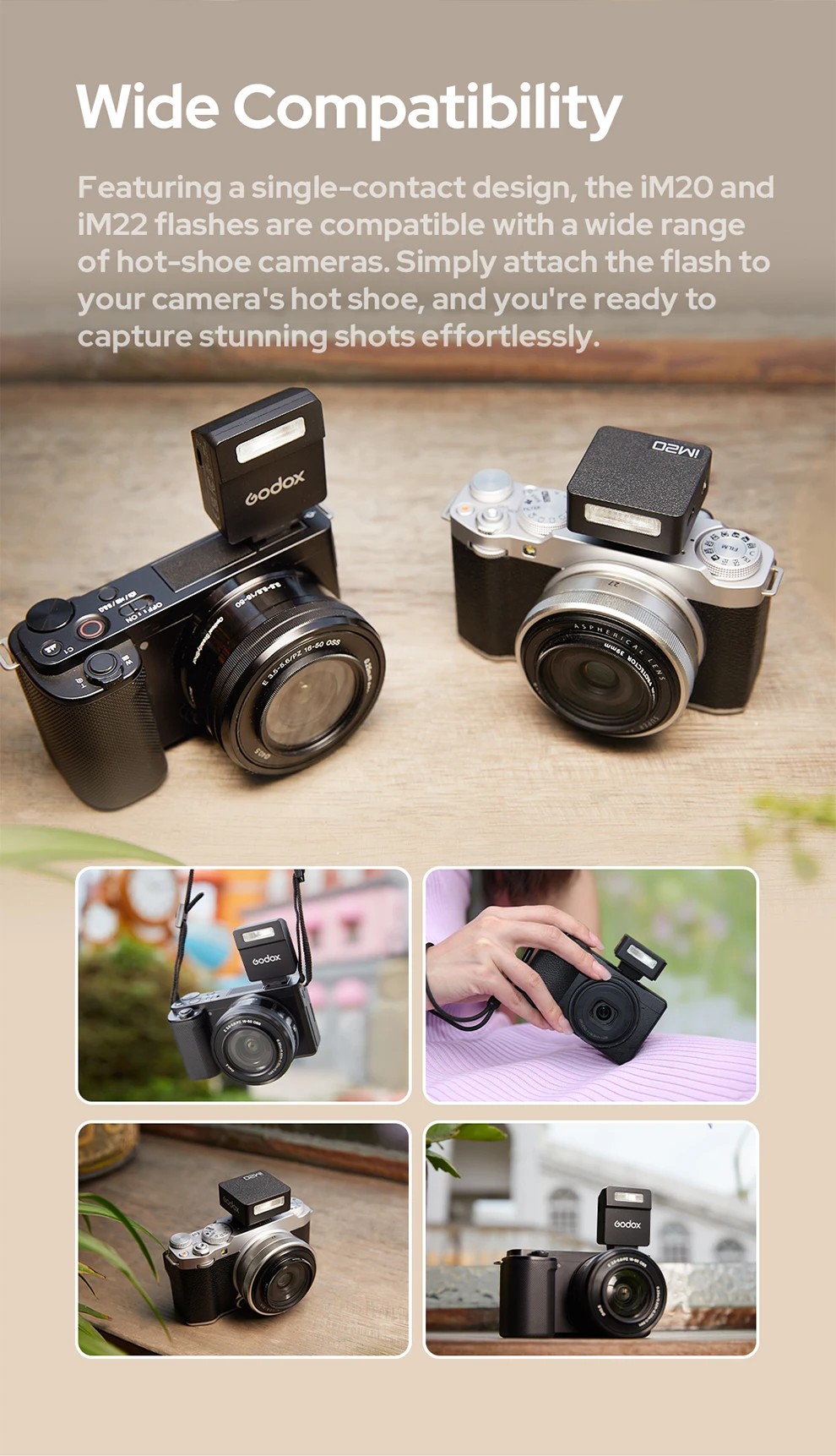 神牛Godox iM20迷你閃光燈 單觸點通用型 | 蝦皮購物