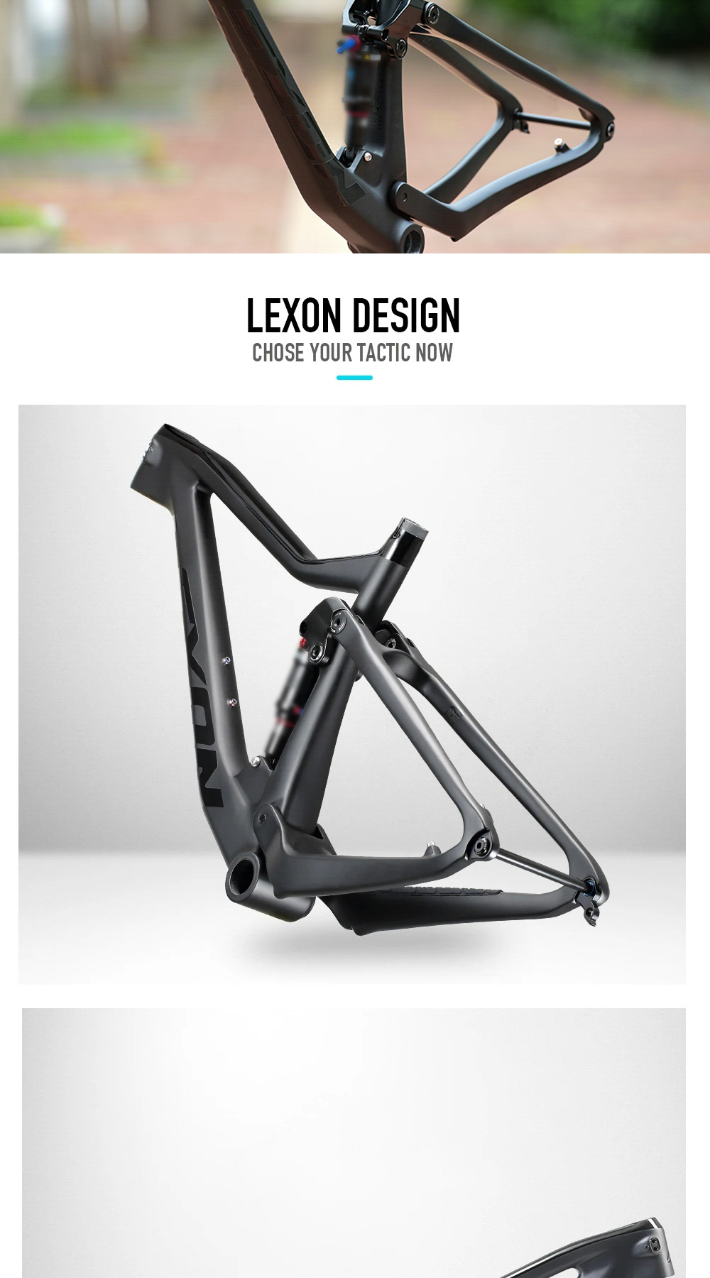 LEXON TACTIC 全碳 MTB 車架 29er 全避震 XC Race & Trail Frameset Boo | 蝦皮購物