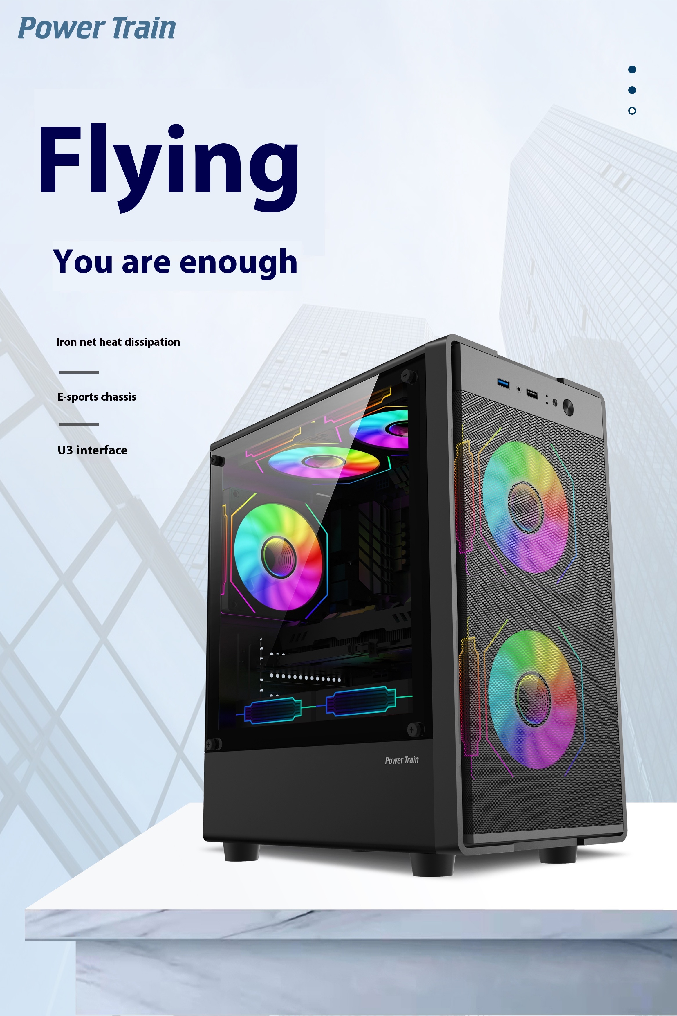 Power Train Flying 便攜式電腦機箱 MATX MINI-ITX 機箱支持 SFX/ATX 電源 23L | 蝦皮購物