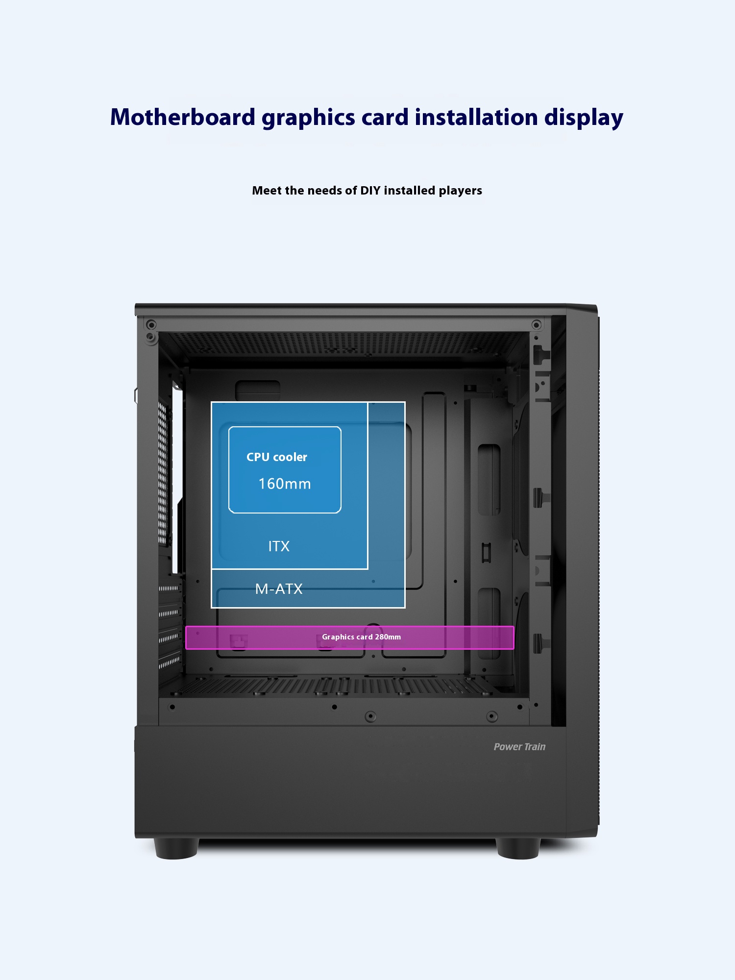 Power Train Flying 便攜式電腦機箱 MATX MINI-ITX 機箱支持 SFX/ATX 電源 23L | 蝦皮購物