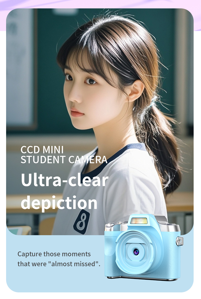 YMX LK-011 高清數碼相機小單反學生相機自拍視頻校園便攜迷你相機 | 蝦皮購物