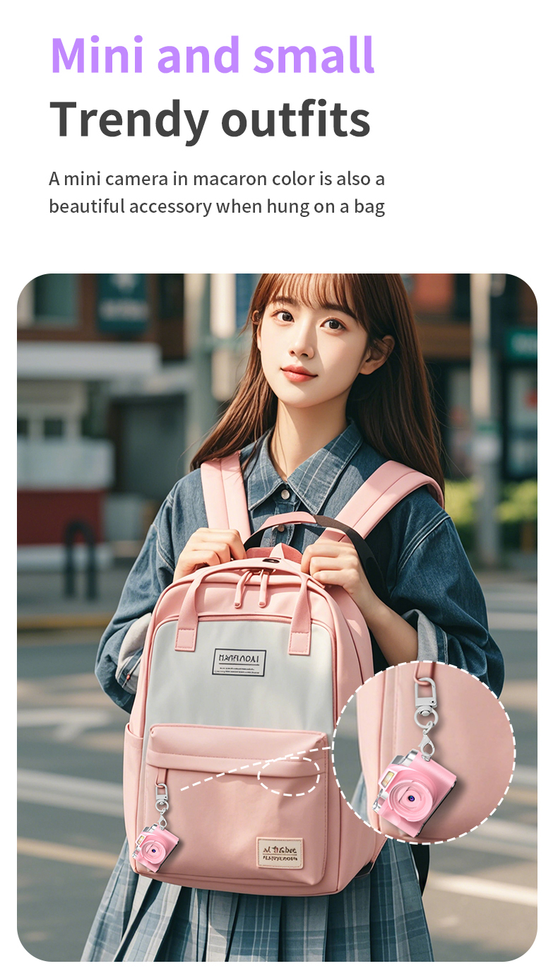 YMX LK-011 高清數碼相機小單反學生相機自拍視頻校園便攜迷你相機 | 蝦皮購物