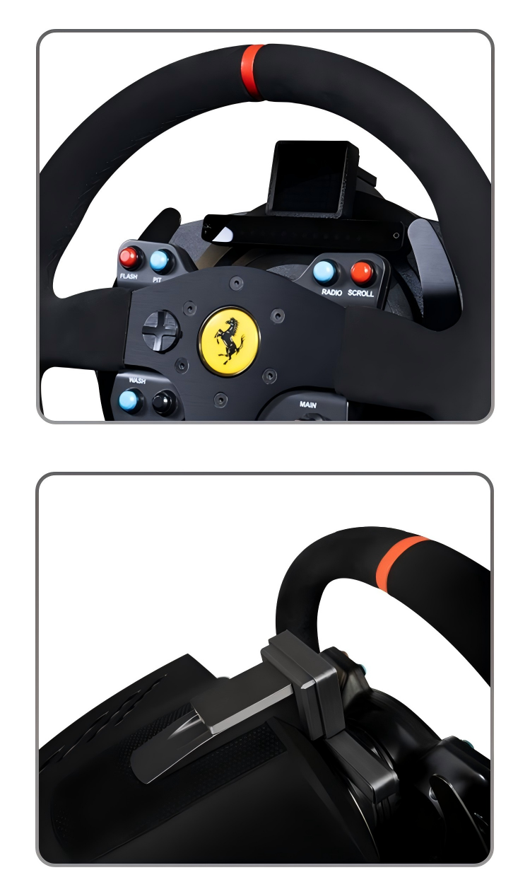 適用於 Thrustmaster T300/TSPC 和羅技 G29/G27 車輪的 ODDOR 賽車遊戲儀表板 | 蝦皮購物