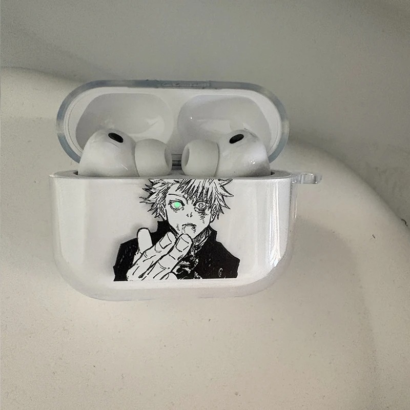 卡通酷動漫 Gojo Satoru 透明耳機套適用於 Airpods Pro 3 2025 軟透明保護套適用於 Airp | 蝦皮購物
