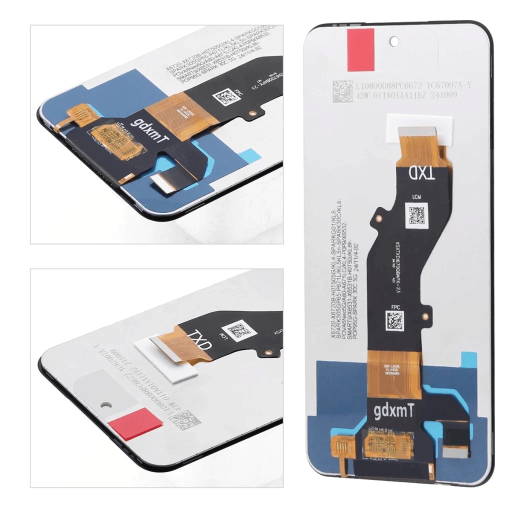 適用於 Infinix Hot60 5G /X6726B/Hot 60i LCD 屏幕更換觸摸屏數字化儀組件 | 蝦皮購物