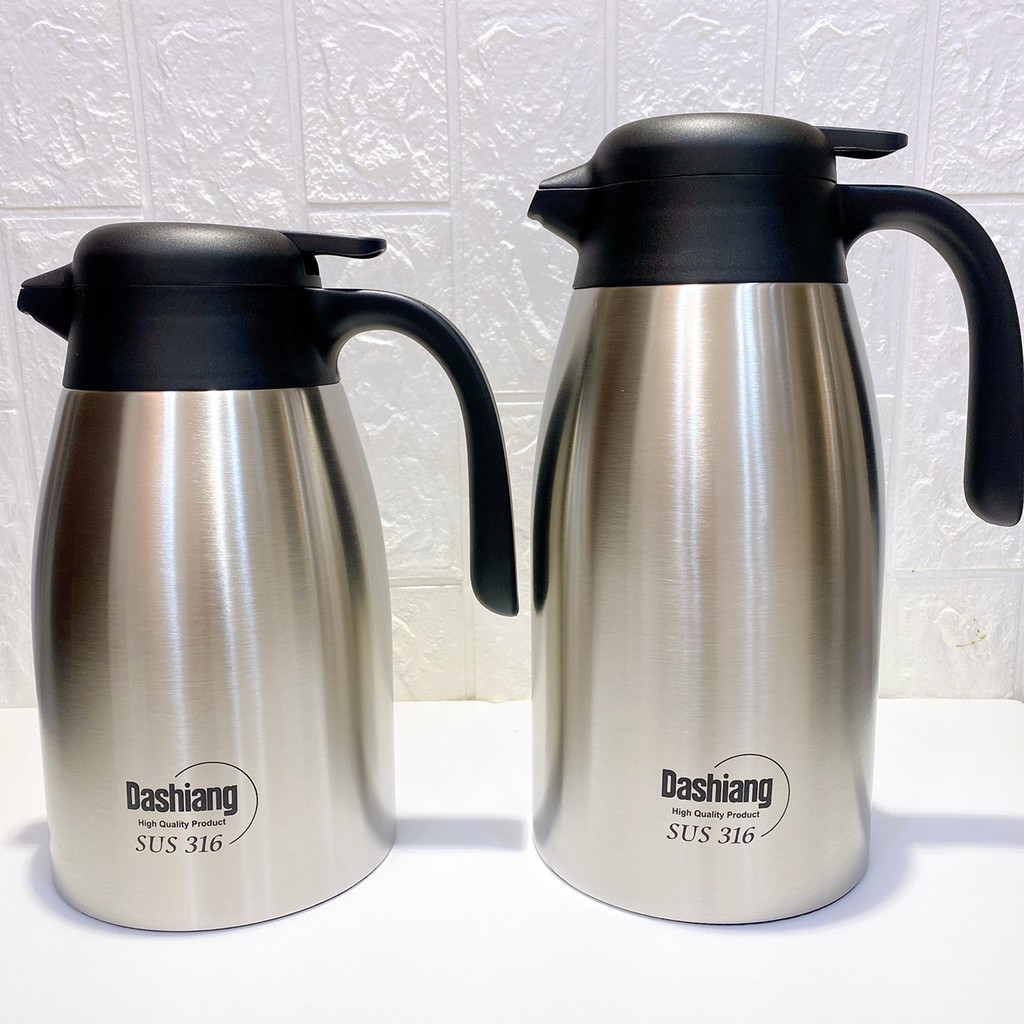 Dashiang真水不銹鋼超真空保溫壺1.5L/2L 保溫瓶 水壺 高湯壺 | 蝦皮購物
