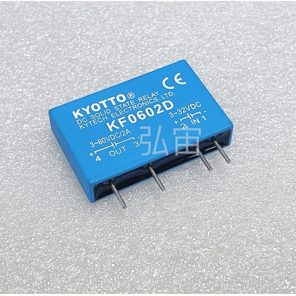 【弘宙】KYOTTO SSR KF06 固態繼電器 (DC - DC) 2A, 4A, 3-60VDC | 蝦皮購物