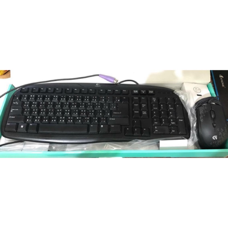 羅技 NewTouch Keyboard 100 & 羅技 電競G系列光學滑鼠 G90 | 蝦皮購物