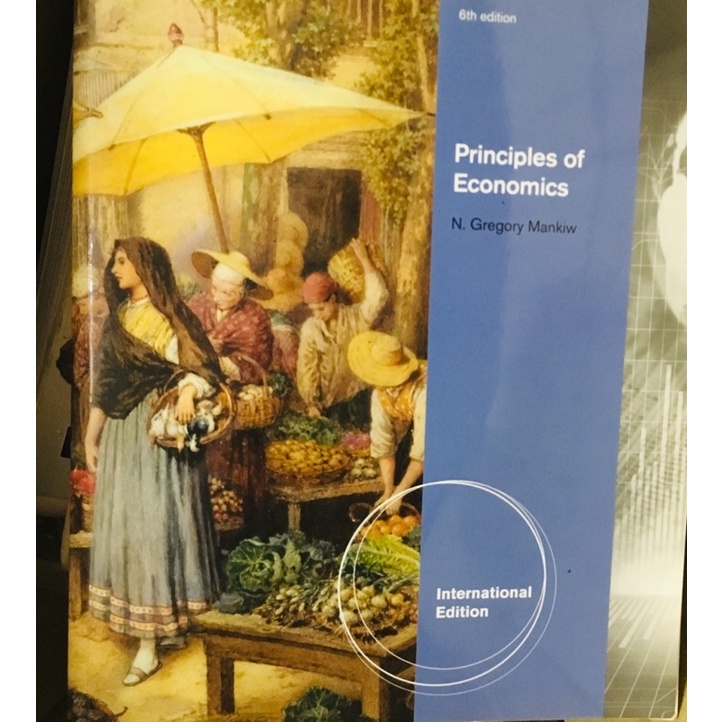 經濟學原理 國際版 原文書 Principles of Economics 6th edition（Mankiw） | 蝦皮購物