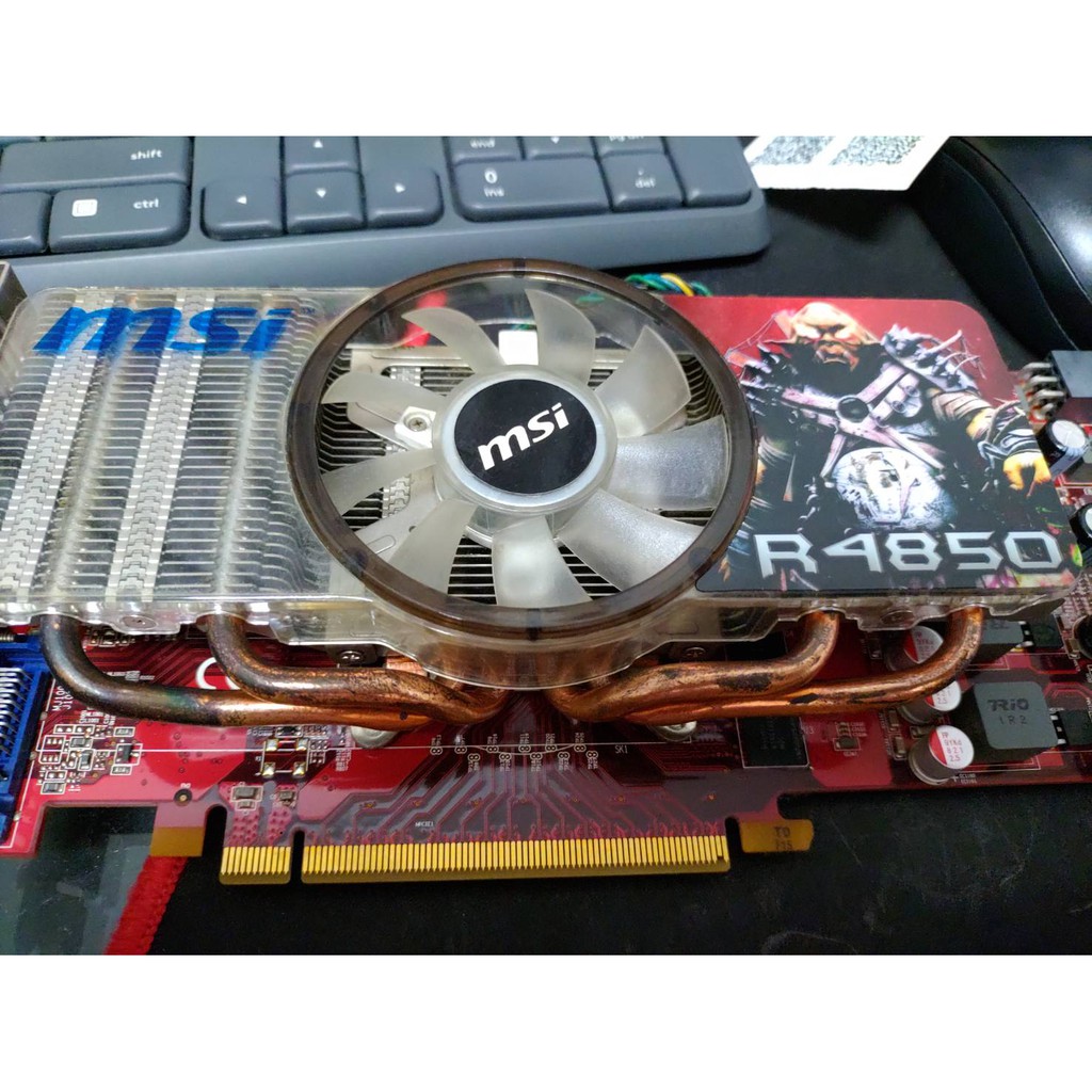 MSI HD4850 R4850 ( 附 DVI 轉 VGA 轉接頭 ) | 蝦皮購物