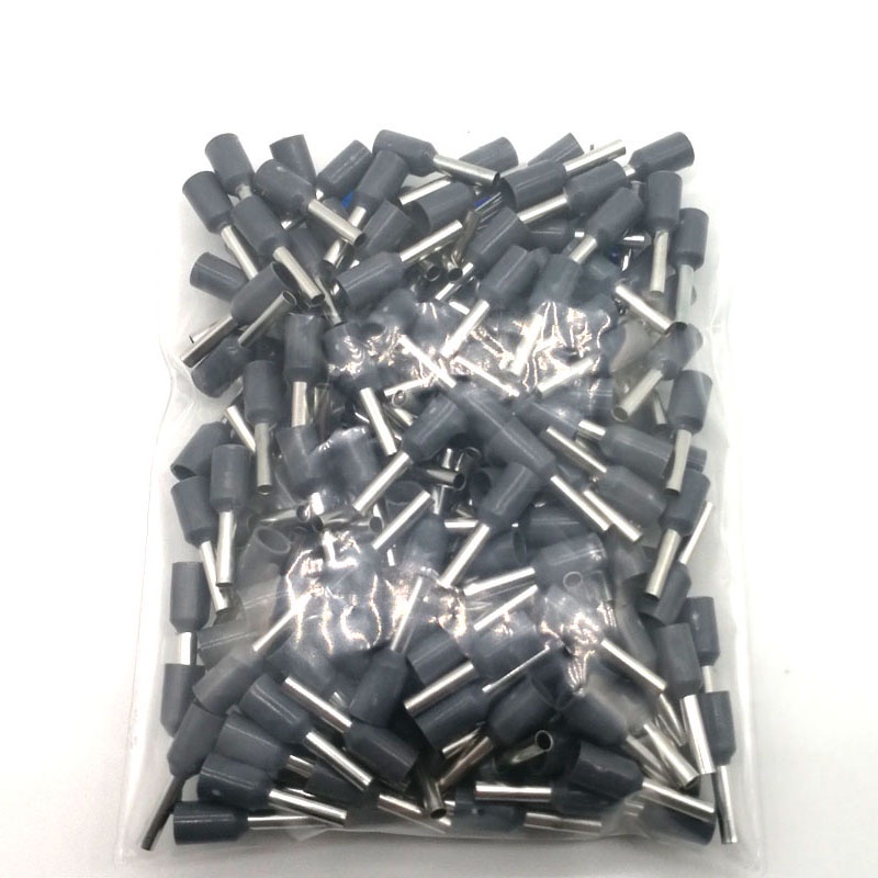 1000 件管絕緣壓接線端端子電線連接器黃銅 E4009 E4010 E4012 E4018 銅 E4025 電纜套圈 | 蝦皮購物