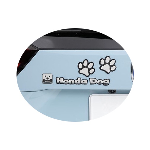 【純正部品】HONDA 本田 2022 FIT 4代目 正廠料 正規純正品 HONDA DOG LOGO專屬標誌 腳印 | 蝦皮購物