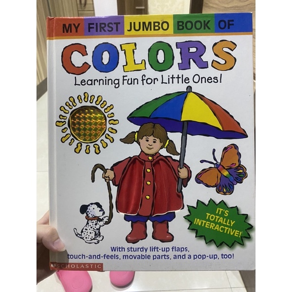 My First Jumbo Book of Colors: Learning Fun for Little Ones | 蝦皮購物