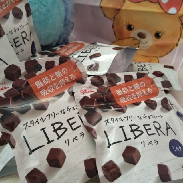 LIBERA牛奶巧克力 現貨 glica 抑制脂肪與糖的吸收 | 蝦皮購物