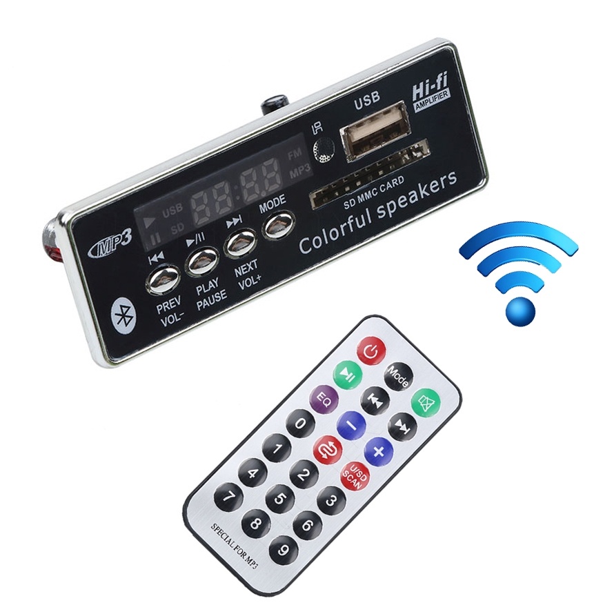 Car Bluetooth Mp3 Decoder Board Decoding Player Module Suppo | 蝦皮購物