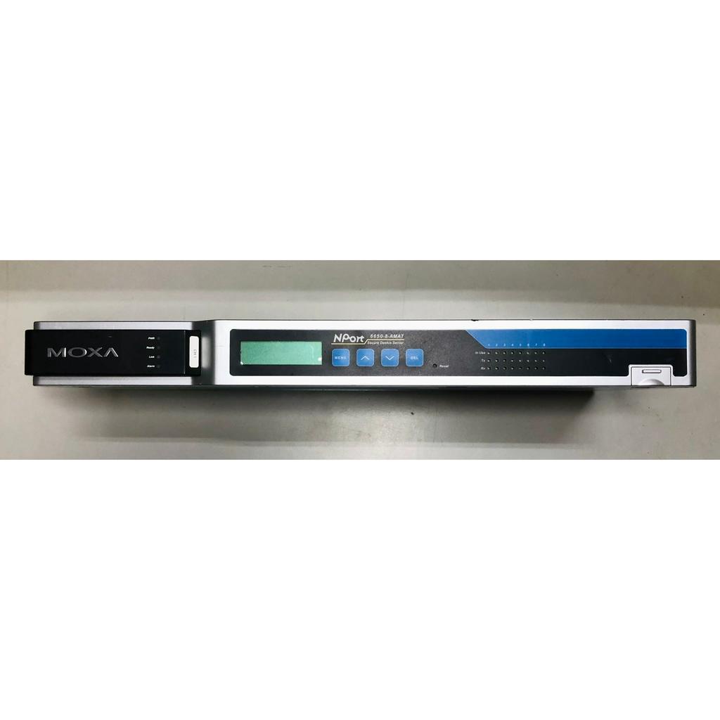 Moxa NPort 6650-8 Serial Console Terminal Device Server | 蝦皮購物