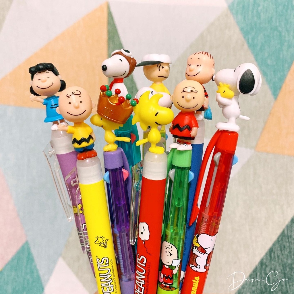 𝗗𝗲𝗺𝗶𝗚𝗼🇰🇷單色筆 三色筆 史努比 snoopy 糊塗塌客 查理布朗 莎莉布朗 露西 스누피 볼펜 畢業禮物 | 蝦皮購物