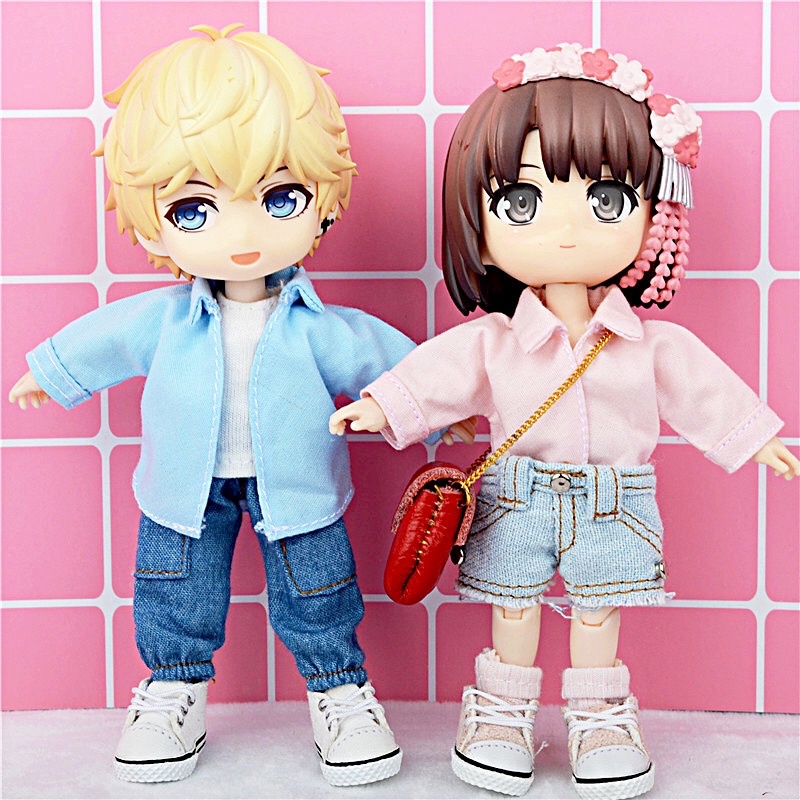 《現貨》【風閣】純色襯衫-ob11/黏土人/gcs/12分娃/娃服/娃衣/衣服/襯衫/搭配/上衣/純色/外套/穿搭/外衣 | 蝦皮購物