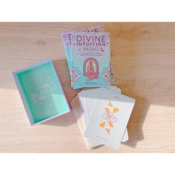 全新現貨進口正版 Divine Intuition Oracle 神聖直覺神諭卡 療癒卡 心靈牌卡 | 蝦皮購物