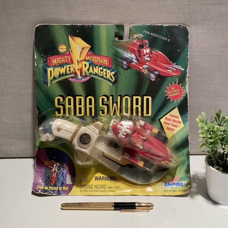 Empire 未拆封 金剛戰士 紅衣戰士 玩具車 Power Rangers Saba Sword 金剛戰士玩具 | 蝦皮購物