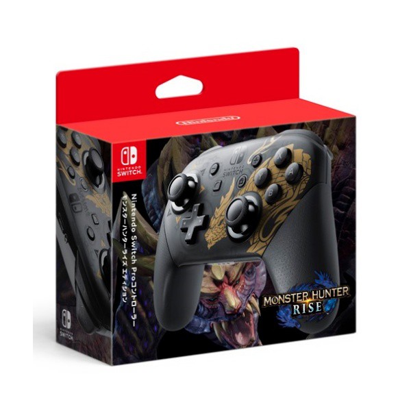 【HG電玩】原廠盒裝 Switch NS Pro 魔物獵人 崛起 無線原廠手把 控制器 | 蝦皮購物