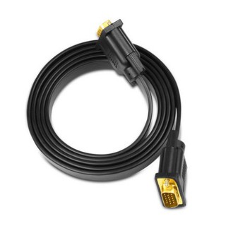 新莊民安 全新附發票 15pin/15針公對公/公轉公VGA扁線/螢幕線/螢幕延長線/訊號線 3公尺/3米/3M | 蝦皮購物