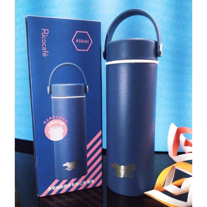 保溫杯 450ml 瑞可 Ricocafe JPK450 真瓷真空保溫杯 | 蝦皮購物