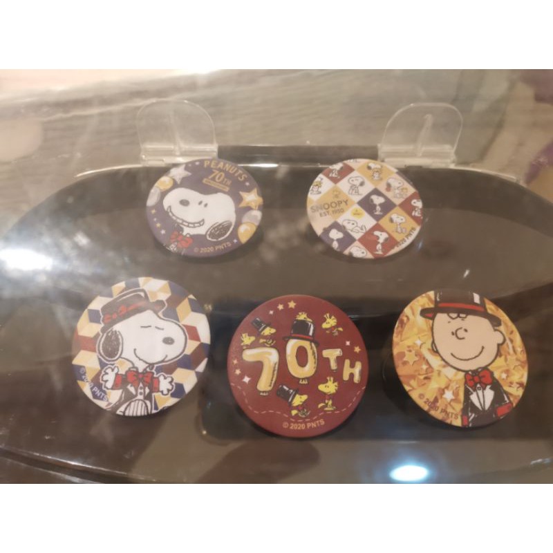 Snoopy 史奴比 PEANUTS 70週年 會場商品 最終場 限定 史努比 扭蛋造型磁鐵 紀念磁鐵 共5款 | 蝦皮購物