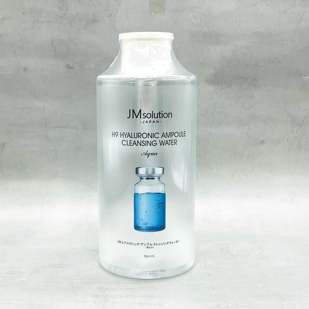 [韓國肯妮] 韓國 JM Solution H9 玻尿酸安瓶卸妝水 500ml / 850ml | 蝦皮購物
